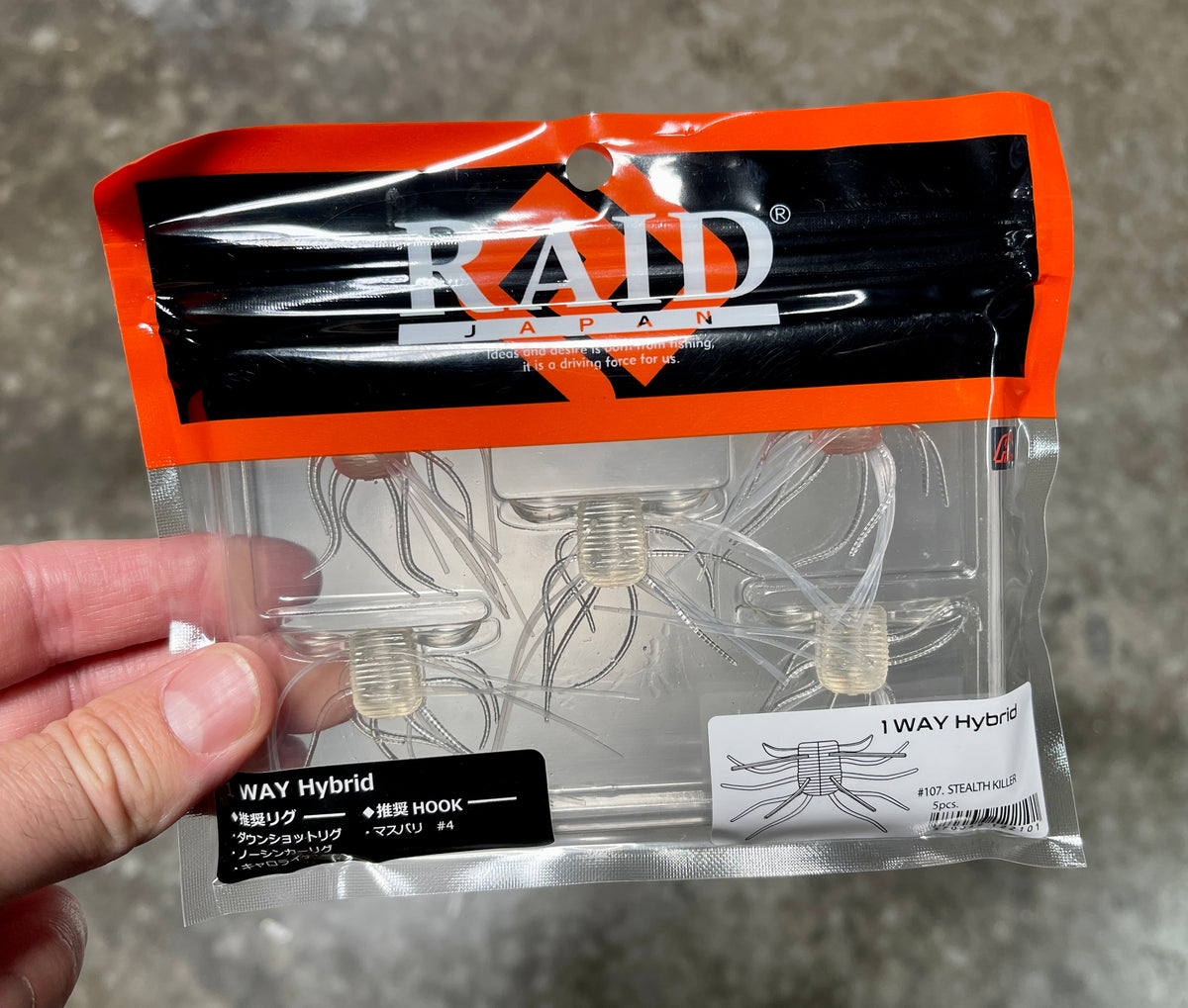 Raid 1Way Hybrid – The Hook Up Tackle